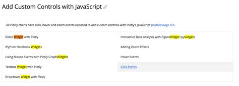 Rename Custom Controls With Javascript To Ipywidgets · Issue 1043 · Plotlydocumentation