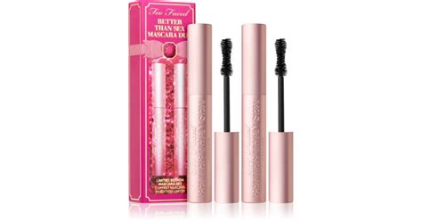 Too Faced Better Than Sex Mascara Duo T Set For The Eye Area Black