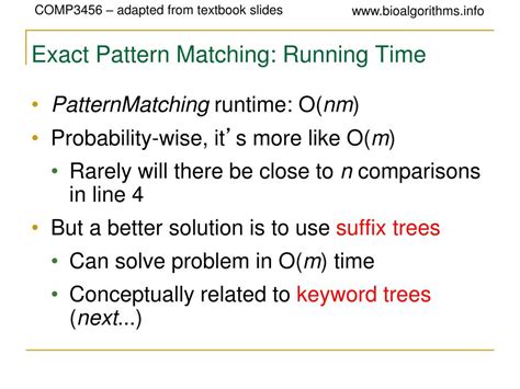 Ppt Combinatorial Pattern Matching Powerpoint Presentation Free