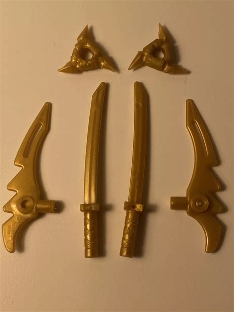 Lego Ninjago Gold Weapons