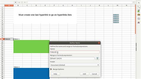 How To Create Hyperlinks Inside Libreoffice Calc Document On Ubuntu 18