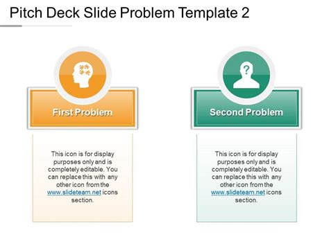 Pitch Deck Slide Problem Template Powerpoint Guide PowerPoint Templates Download PPT