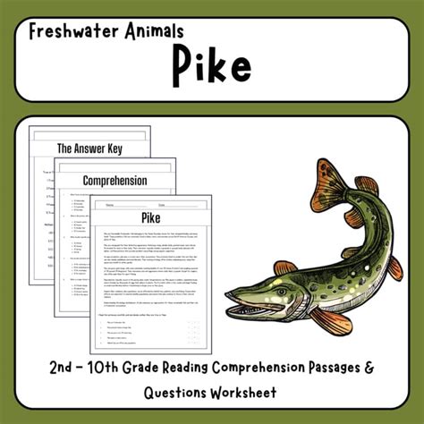 Pike Reading Comprehension Passages And Questions Worksheets Tpt