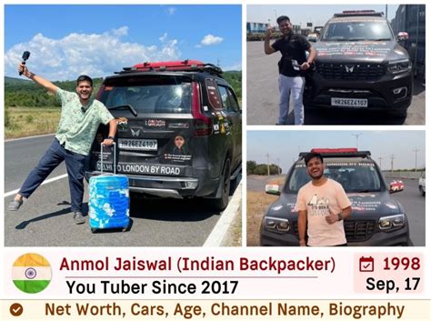 Anmol Jaiswal Net Worth Biography 2023 Indian Backpacker Delhi To