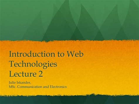 Html And Css Part 2 Ppt