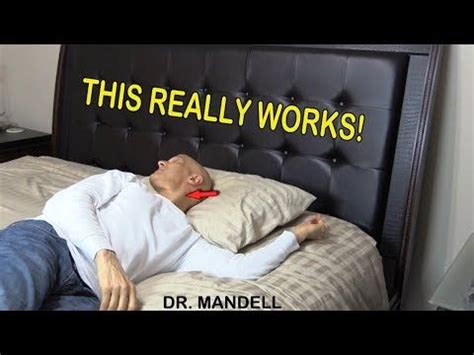 TRY THIS POSITION AND FIX YOUR STIFF NECK Dr Alan Mandell DC YouTube Stiff Neck Neck