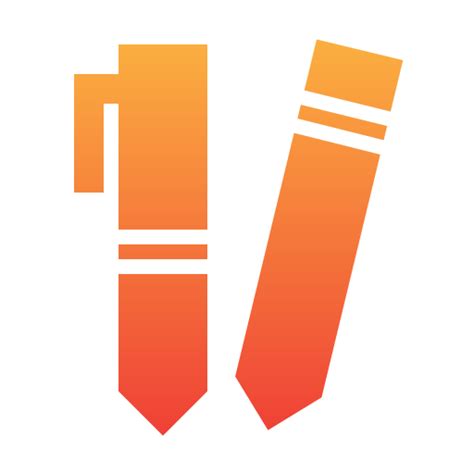 연필 무료 교육개 아이콘