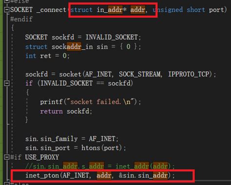 Inet Addr Use Inet Pton Or InetPton Instead Or Define WINSOCK