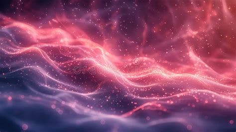 Dynamic Energy Flow Background In Vibrant Colors For Design And Presentation Stock Illustration