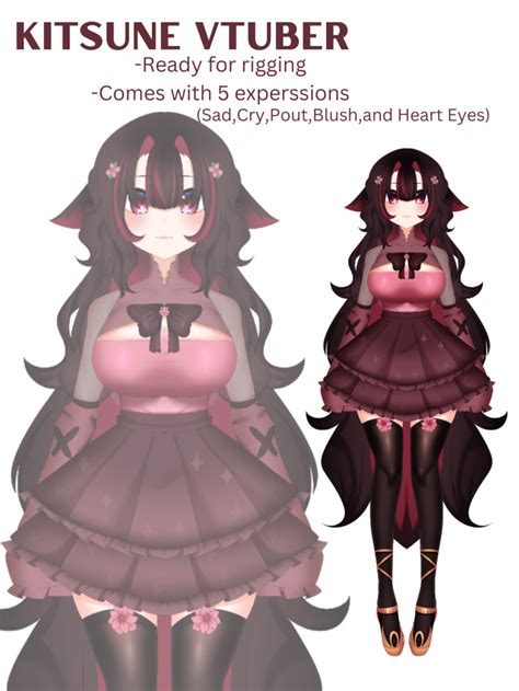 Kitsune Vtuber Ych Commishes