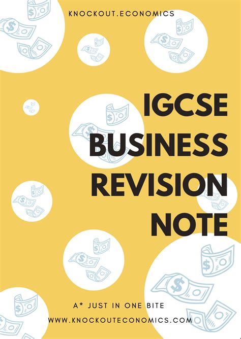 Full Igcse Business Edexcel Note Knockout Economics