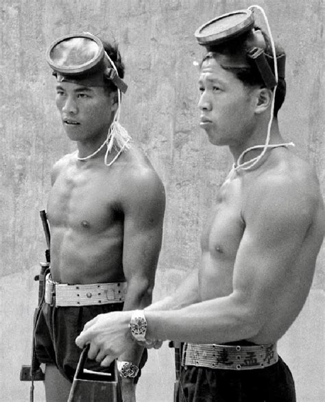 Taiwanese Frogmen During The Second Taiwan Straight Crisis In 1958