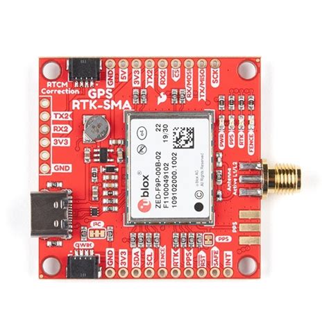 Sparkfun Gps Rtk Sma Breakout Zed F9p Qwiic Gps 16481 Sparkfun製｜電子
