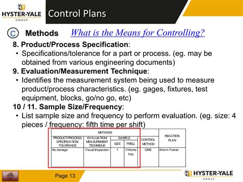 Control Plan Trainingpptx For The Automotive Standard Aiag Pptx
