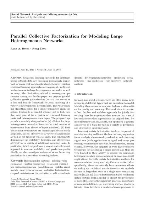 pdf parallel collective factorization for modeling large