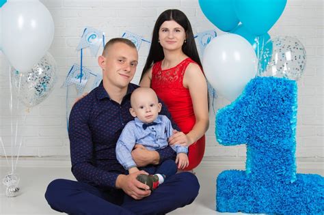 Фотозона День рождения малыша Сеть цветочных магазинов Кактус