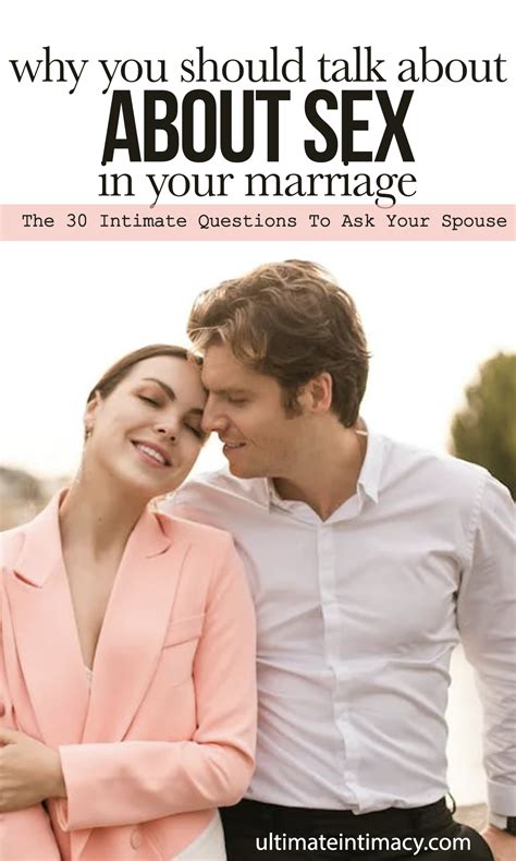 30 Intimate Questions To Ask Your Spouse