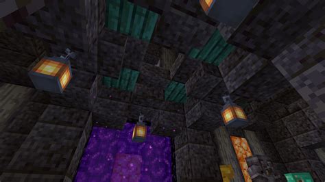 Nether Mansion I Have Built Elevator Portal Not Finished R Minecraft