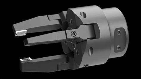 3d 3 Finger Robot Gripper Model Turbosquid 2065113