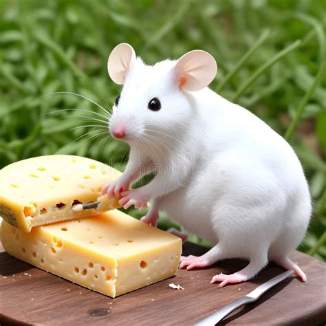 Cute White Mouse Stock Illustration Illustration Of Squirrel 276279426