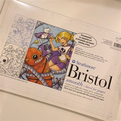 Strathmore Art 32 Strathmore Bristol Premium Comic Cartoon Graphic