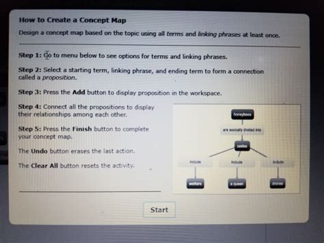 solved how to create a concept map design a concept map
