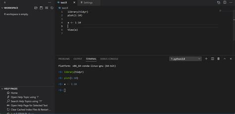 Session Watcher And Work Space Viewer Not Work · Issue 565 · Reditorsupportvscode R · Github