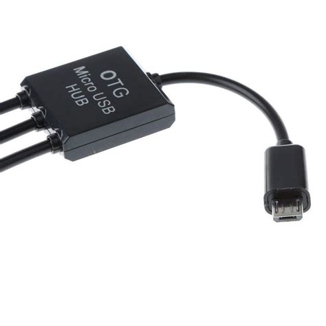 Black Micro USB OTG Charger Hub At Piece In New Delhi ID