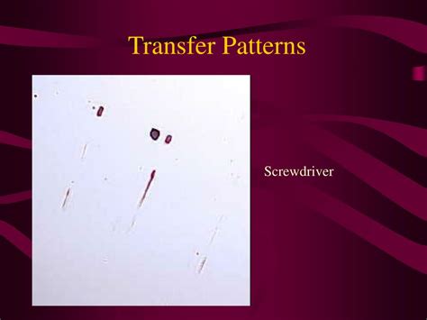 Ppt Notes Blood And Bloodstain Pattern Analysis Powerpoint