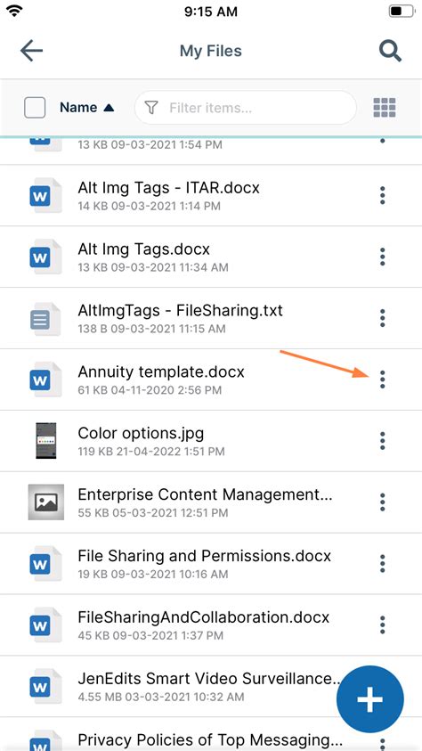 File Approval In IOS FileCloud Docs Server
