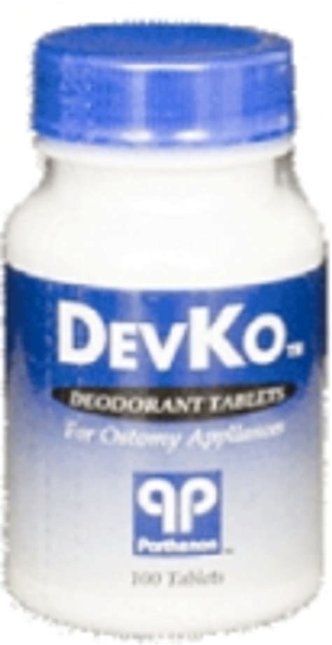 Parthenon Devko Devko Charcoal Deodorant Tablets 100 Bottle Medical Mega
