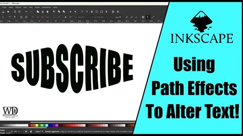 How To Use The Path Effects Editor Tool In Inkscape Youtube How To Use The Path Effects Editor Tool In Inkscape Youtube