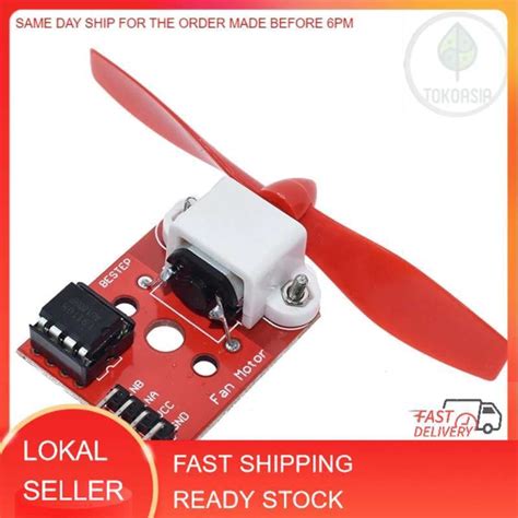 Jual Local Stock Xd 67 Sensor Module L9110 Fan Module Fire Fighting Robot Xd 67 L9110 Di