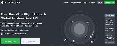 Aviation Rest Api Aviationstack