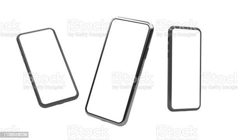 프리젠 테이션 스마트 폰 모형 현대적이고 트렌디 한 템플릿을위한 가젯 템플릿 0명에 대한 스톡 사진 및 기타 이미지 0명