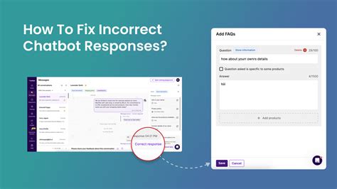 How To Fix Incorrect Chatbot Responses