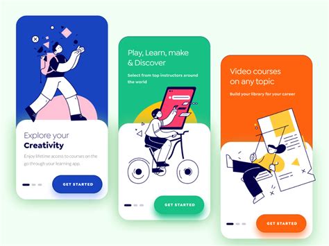 Onboarding Designs For Learning App Artofit