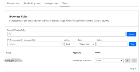 Cloudflare WAF Random IP With Access LowEndTalk