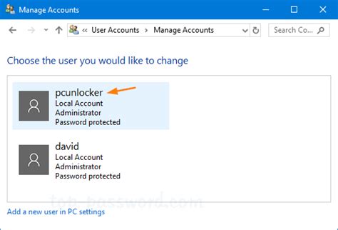 Ways To Change User Account Name In Windows Password Recovery