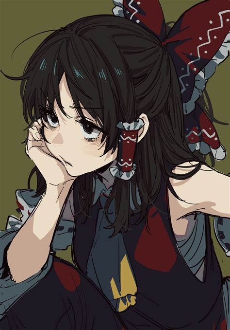 Hakurei Reimu Reimu Hakurei Touhou Image By Noriuma 4206635