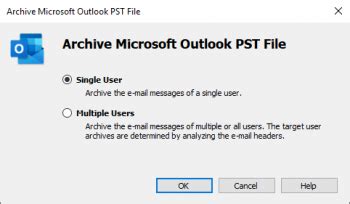 Archiving Outlook PST Files Directly MailStore Server Help