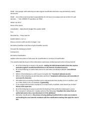 All Of The Following Are Authorized Sources For Derivative Classification Course Hero