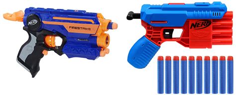 Nerf N Strike Elite Plastic Fire Strike Blaster Ages Up Alpha Strike Fang Qs Toy Blaster