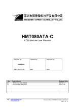 Smart Display Module HMT ATA C TOPWAY LCD TFT LCD Touch Screen X