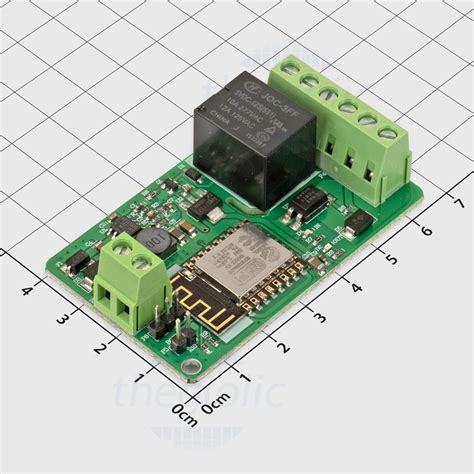 Module Wifi Esp8266 V12 Relay Relay 220v 10a Nguồn 7 30vdc