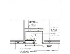 Installation Detail For Surface Mounted Lighting Fixture In Dwg File