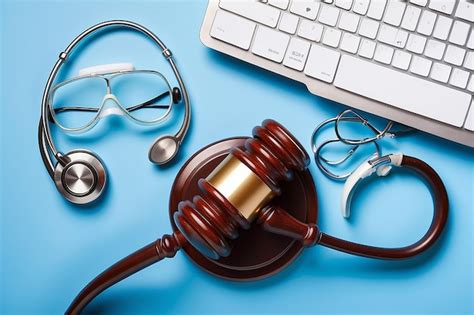 Premium Photo Legal And Medical Fusion Technology At The Heart Of Healthcare