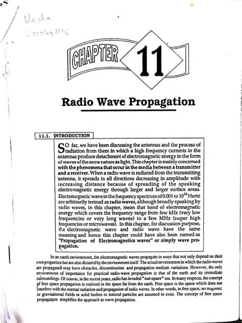 Radio Wave Propagation Pdf