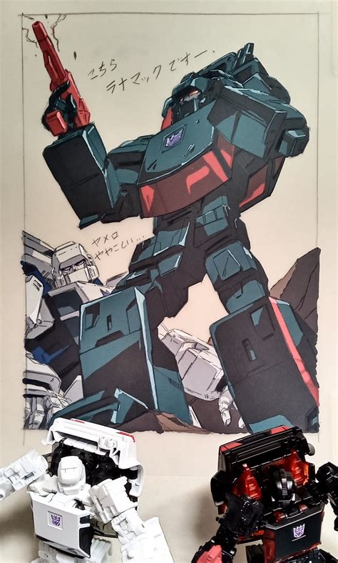 Runamuck And Runabout Transformers And 1 More Drawn By Marble V