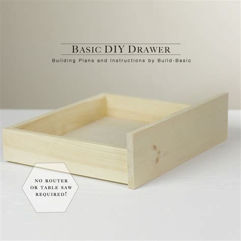 Easy DIY Drawer Building Plans Tutorial DIGITAL DOWNLOAD Etsy